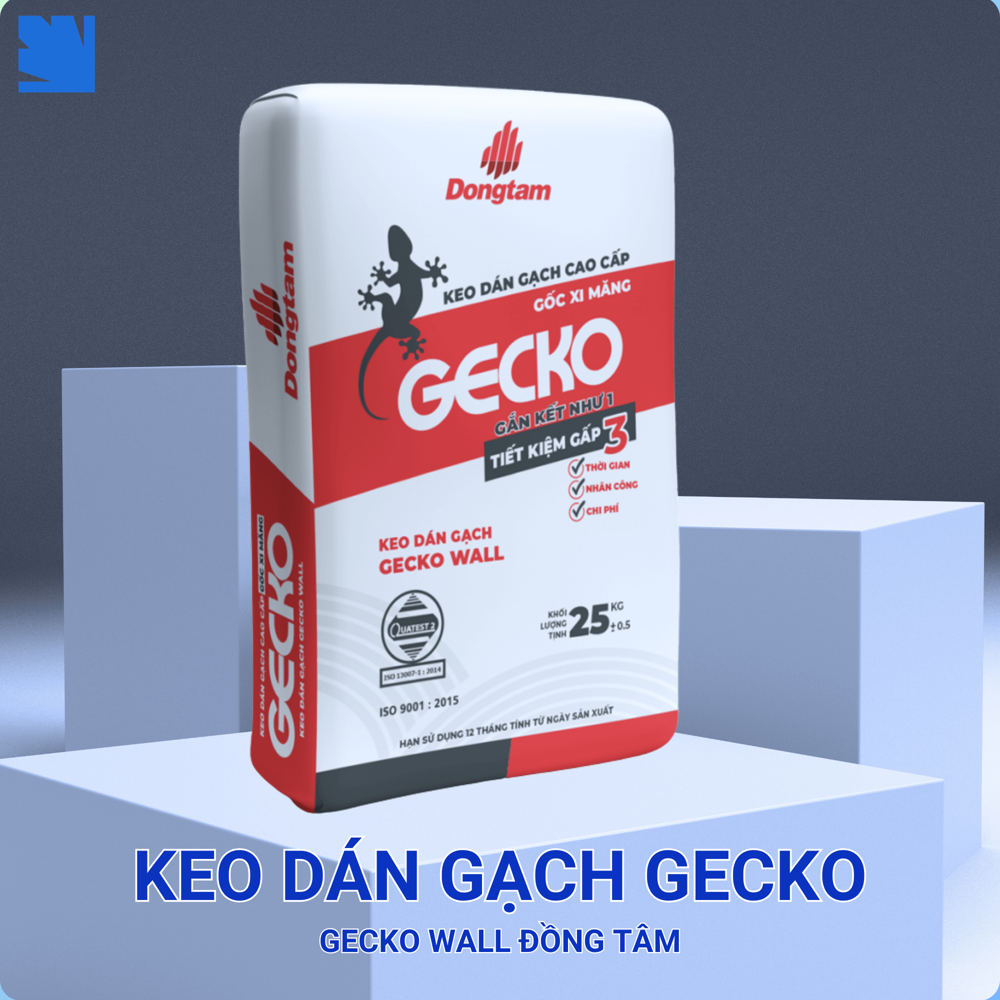 Keo Dán Gạch Gecko Wall 25KG - Thuận Thành Phát